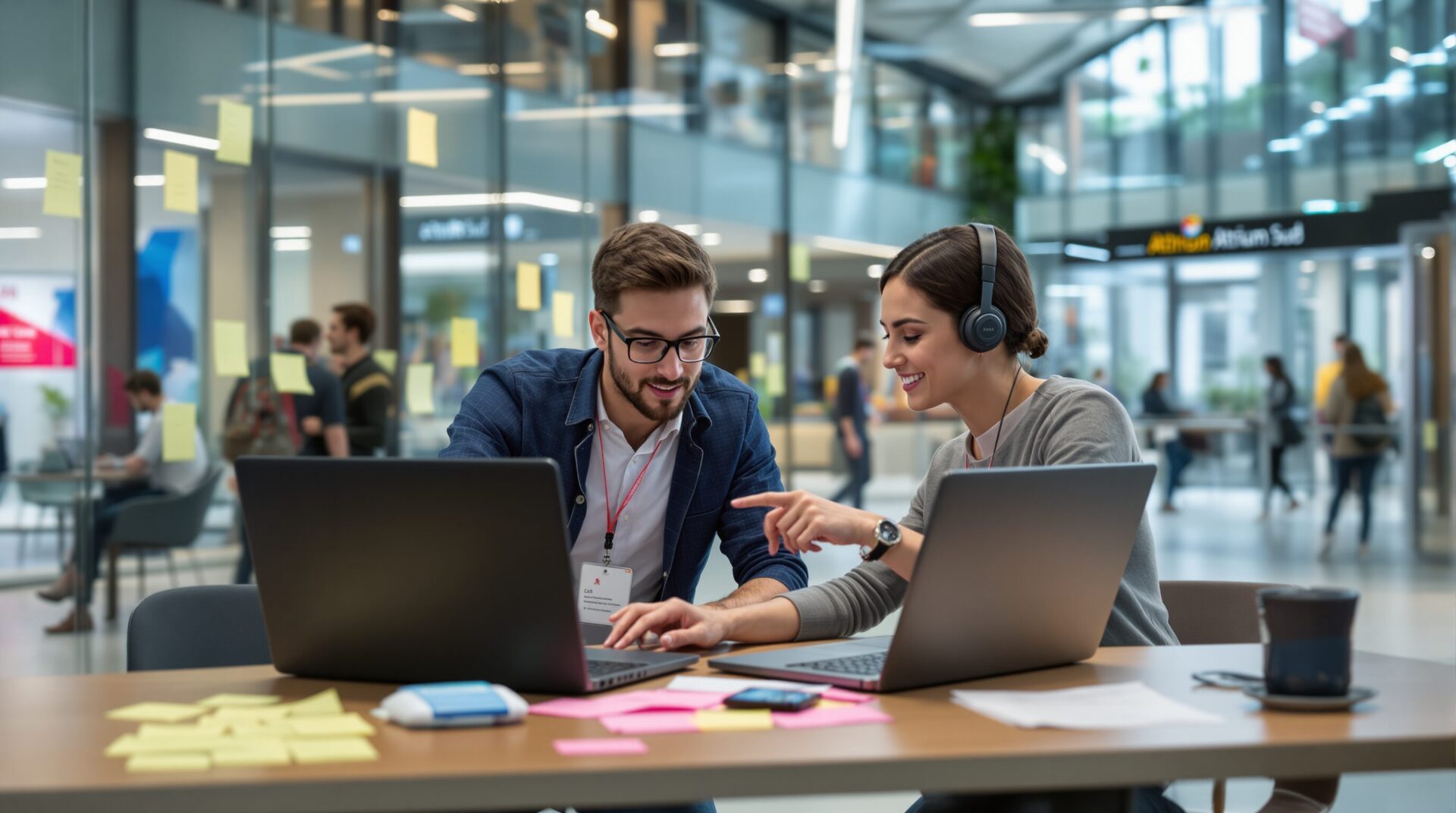 atrium sud, accès CAS et solutions de connexion
